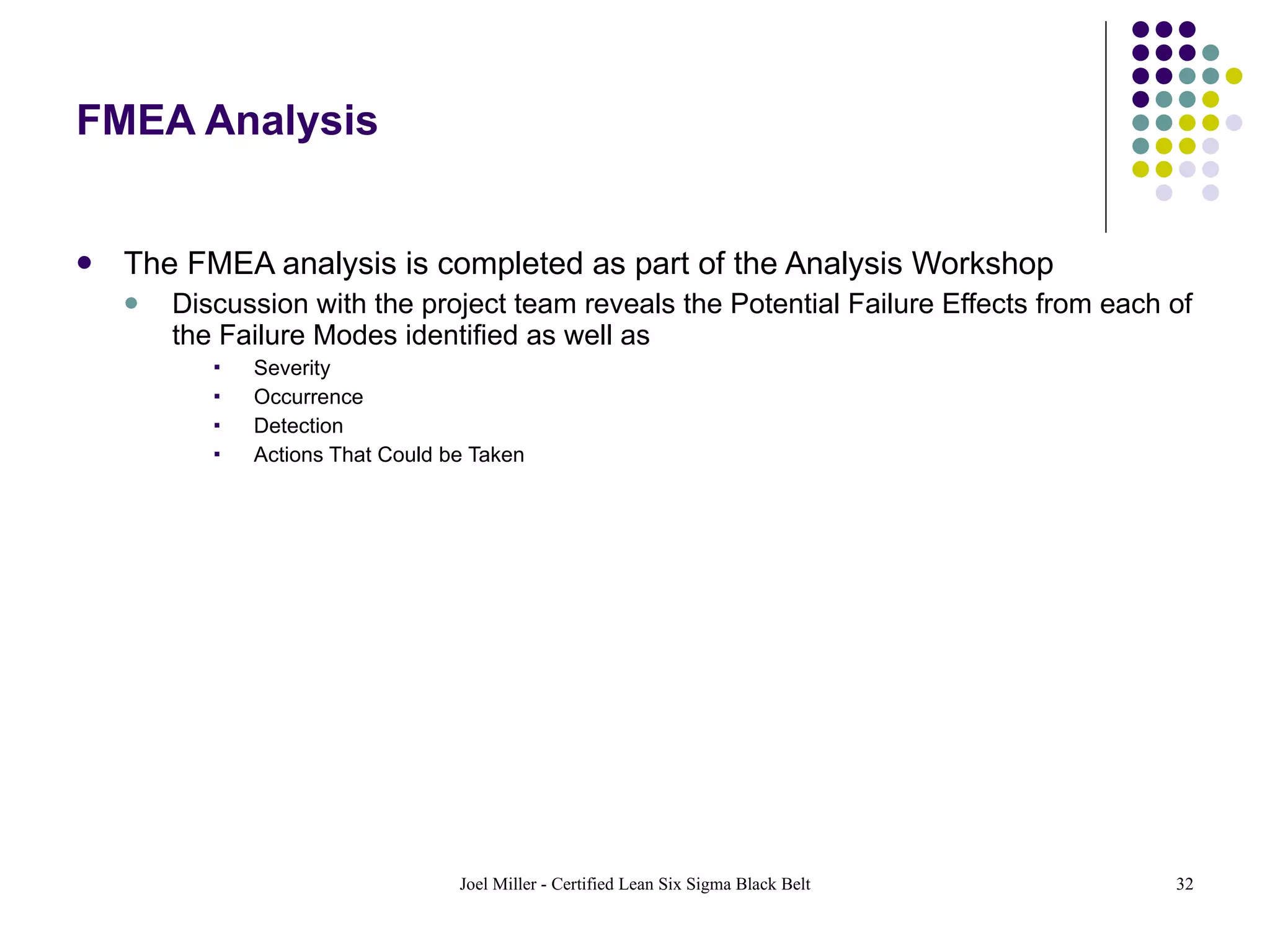 SIPOC Failure Mode Identification Methodology | PPT