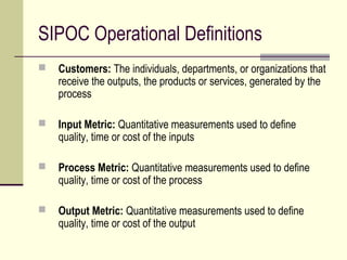 Sipoc | PPT