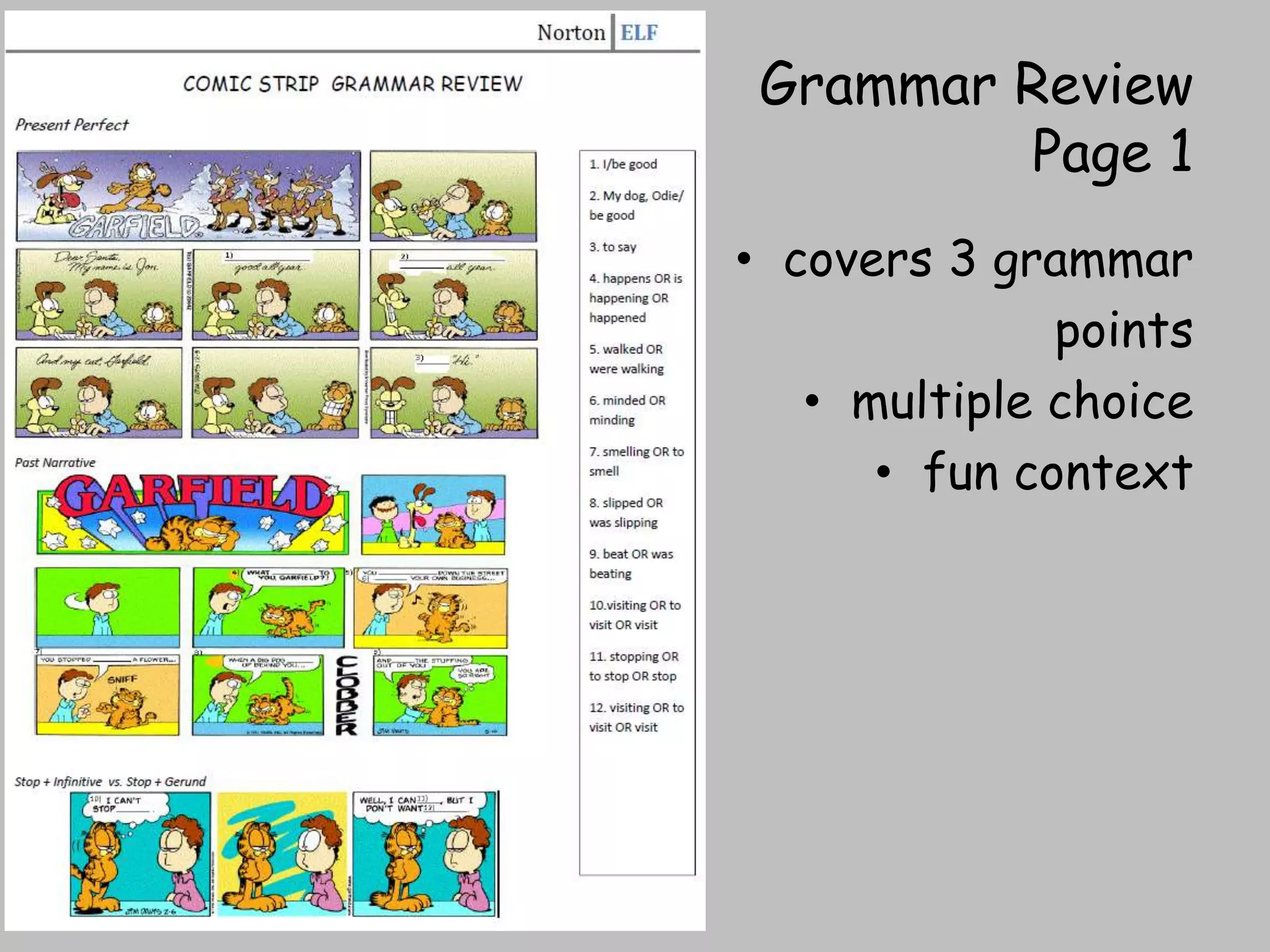 Using Comic Strips in the EFL Classroom | PPT