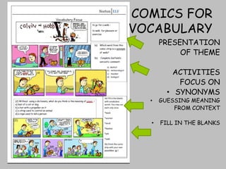 Using Comic Strips in the EFL Classroom | PPT