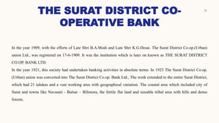 BANKING INDUSTRY , SURAT DISTRICT CO-OPPERATIVE BANK | PPTX