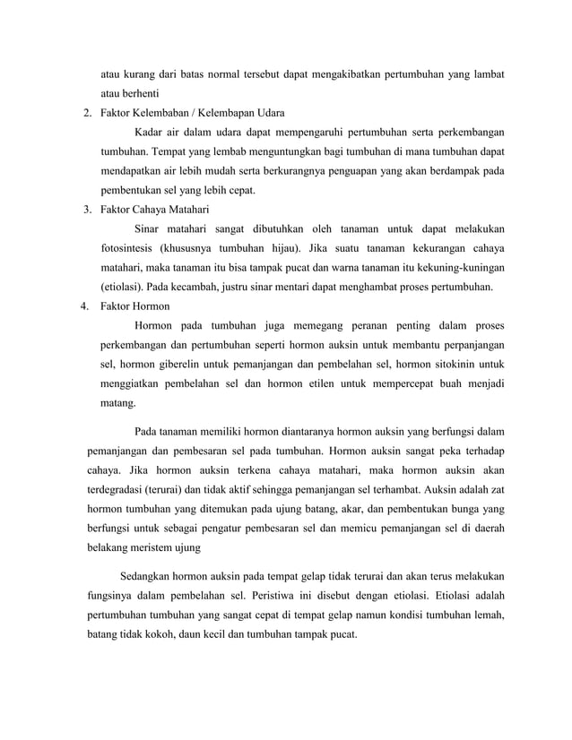 Laporan Praktikum Ekologi Tumbuhan "Pengaruh Cahaya Matahari Terhadap Pertumbuhan Tanaman" | PDF