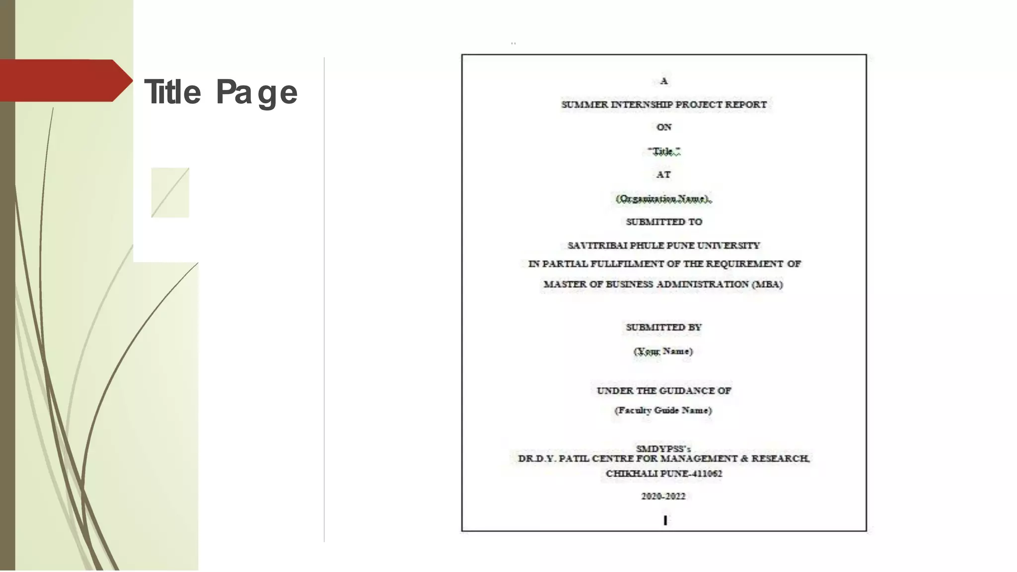 Sip preparation guidelines dypcmr | PPT
