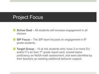 School Improvement Plan Presentation | PPSX