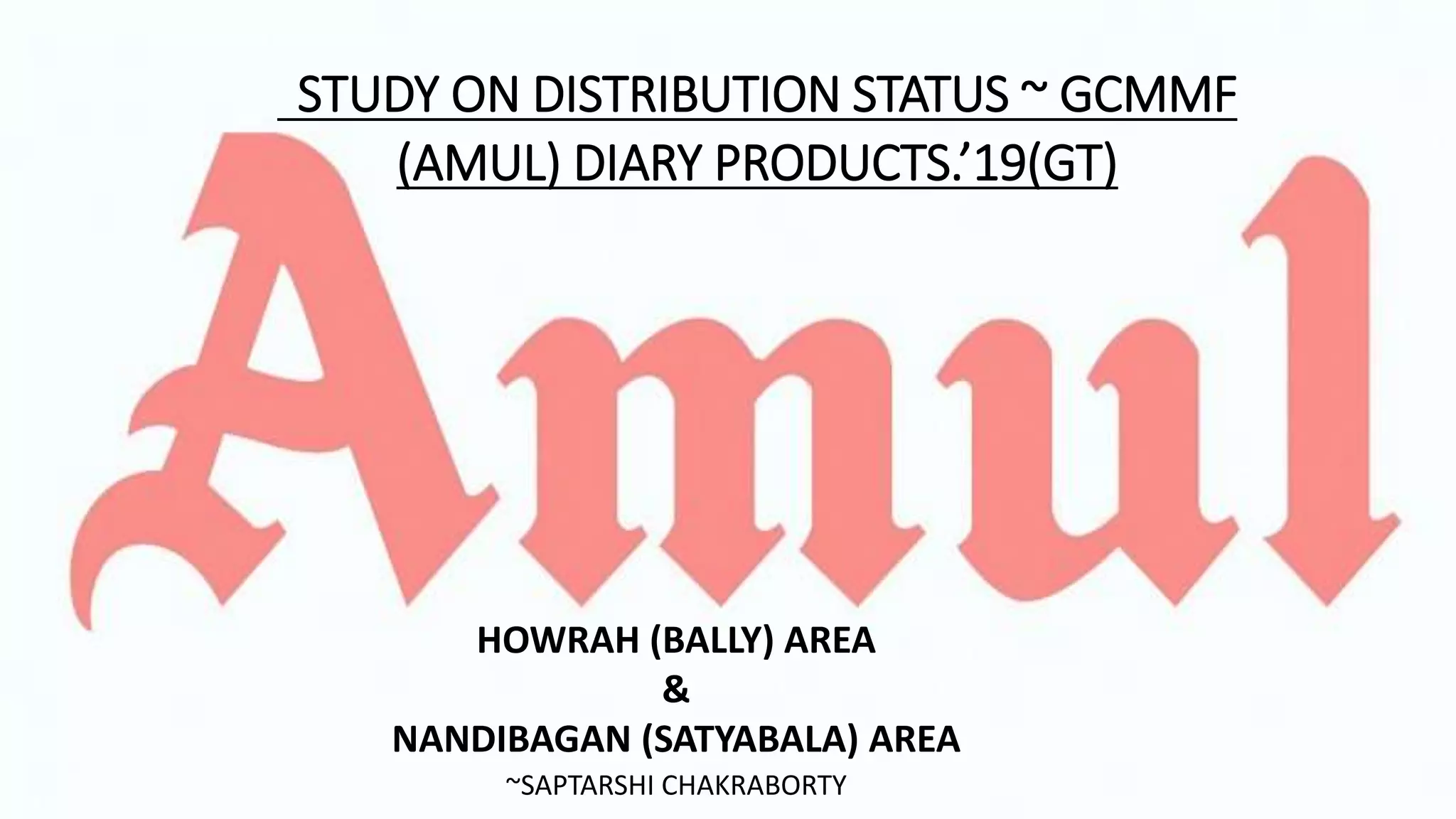 AMUL INDIA | PPT