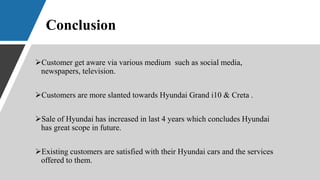 Hyundai- customer awareness and customer satisfaction. | PPTX