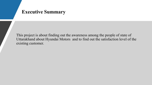 Hyundai- customer awareness and customer satisfaction. | PPTX