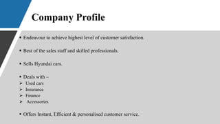 Hyundai- customer awareness and customer satisfaction. | PPTX