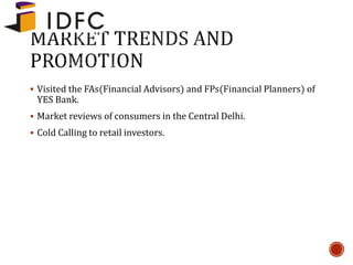 Sip presentation in idfc amc ltd | PPTX