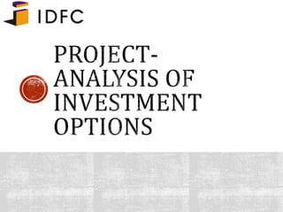 Sip presentation in idfc amc ltd | PPTX