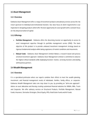 Project with Edelweiss Broking | PDF