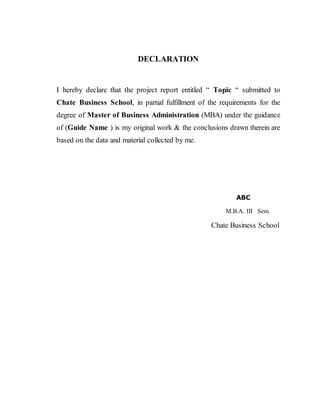 Sip project certificate | DOCX