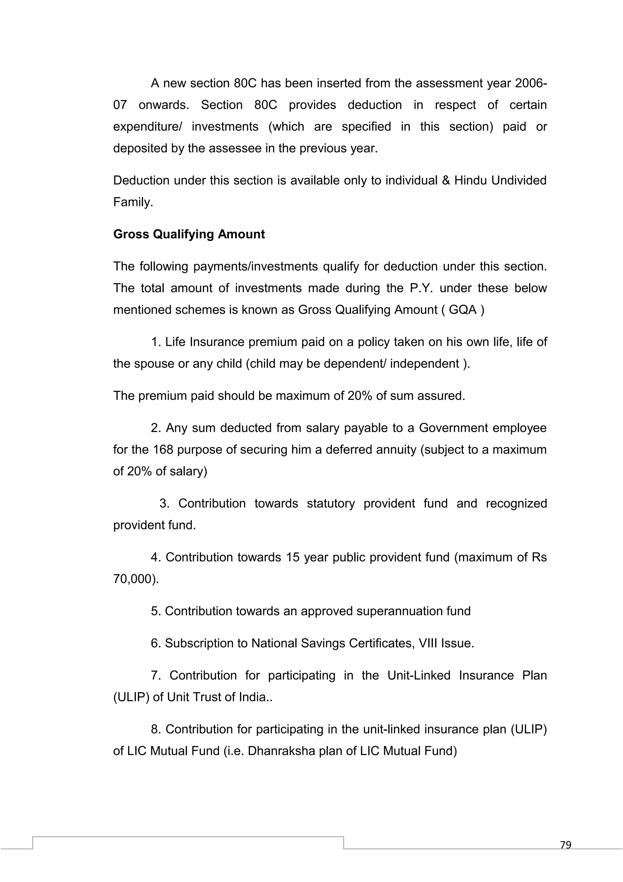 SIP REPORT ON INCOME TAX PLANNING WITH RESPECT TO INDIVIDUAL ASSESSEE | DOC