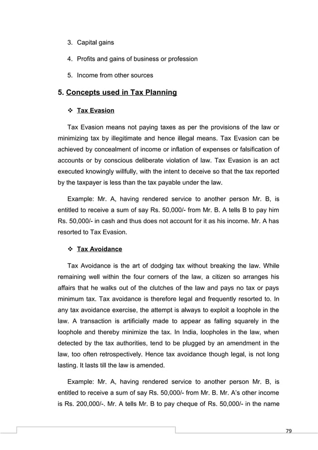 SIP REPORT ON INCOME TAX PLANNING WITH RESPECT TO INDIVIDUAL ASSESSEE | DOC