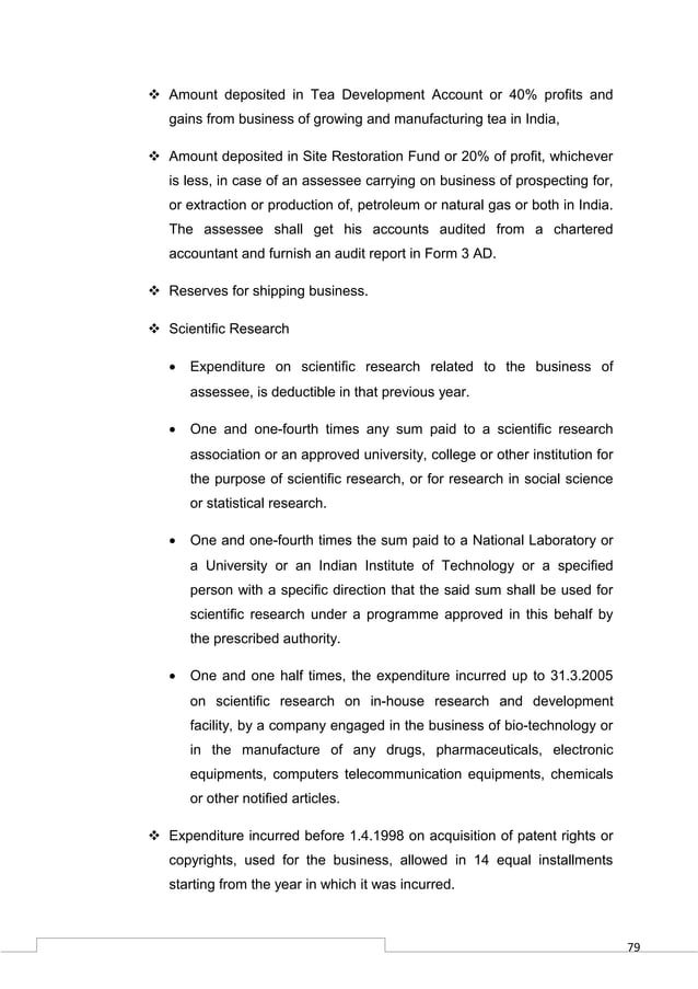 SIP REPORT ON INCOME TAX PLANNING WITH RESPECT TO INDIVIDUAL ASSESSEE | DOC