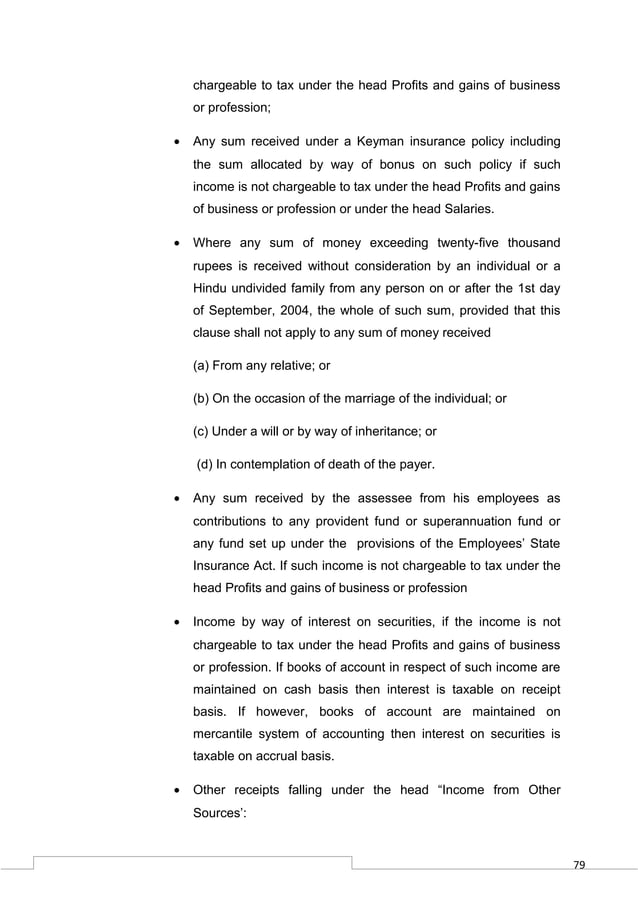 SIP REPORT ON INCOME TAX PLANNING WITH RESPECT TO INDIVIDUAL ASSESSEE | DOC