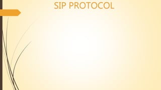 Sip Protocol | PPTX