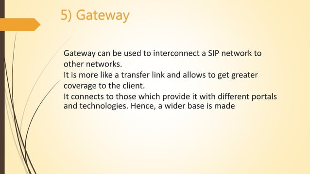 Sip Protocol Ppt 