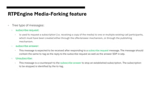 SIPREC RTPEngine Media Forking | PDF