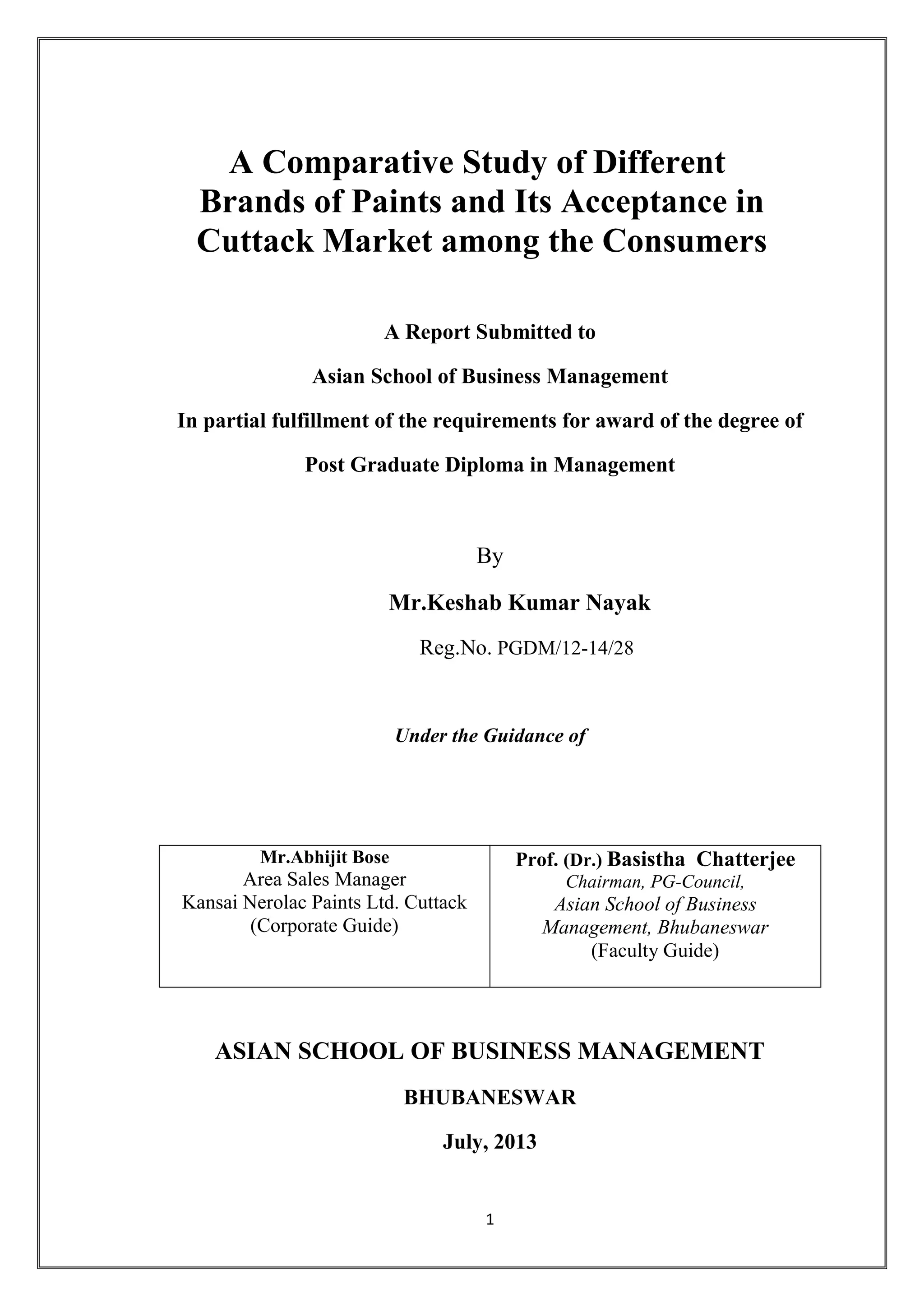 Sip report of kesab | PDF