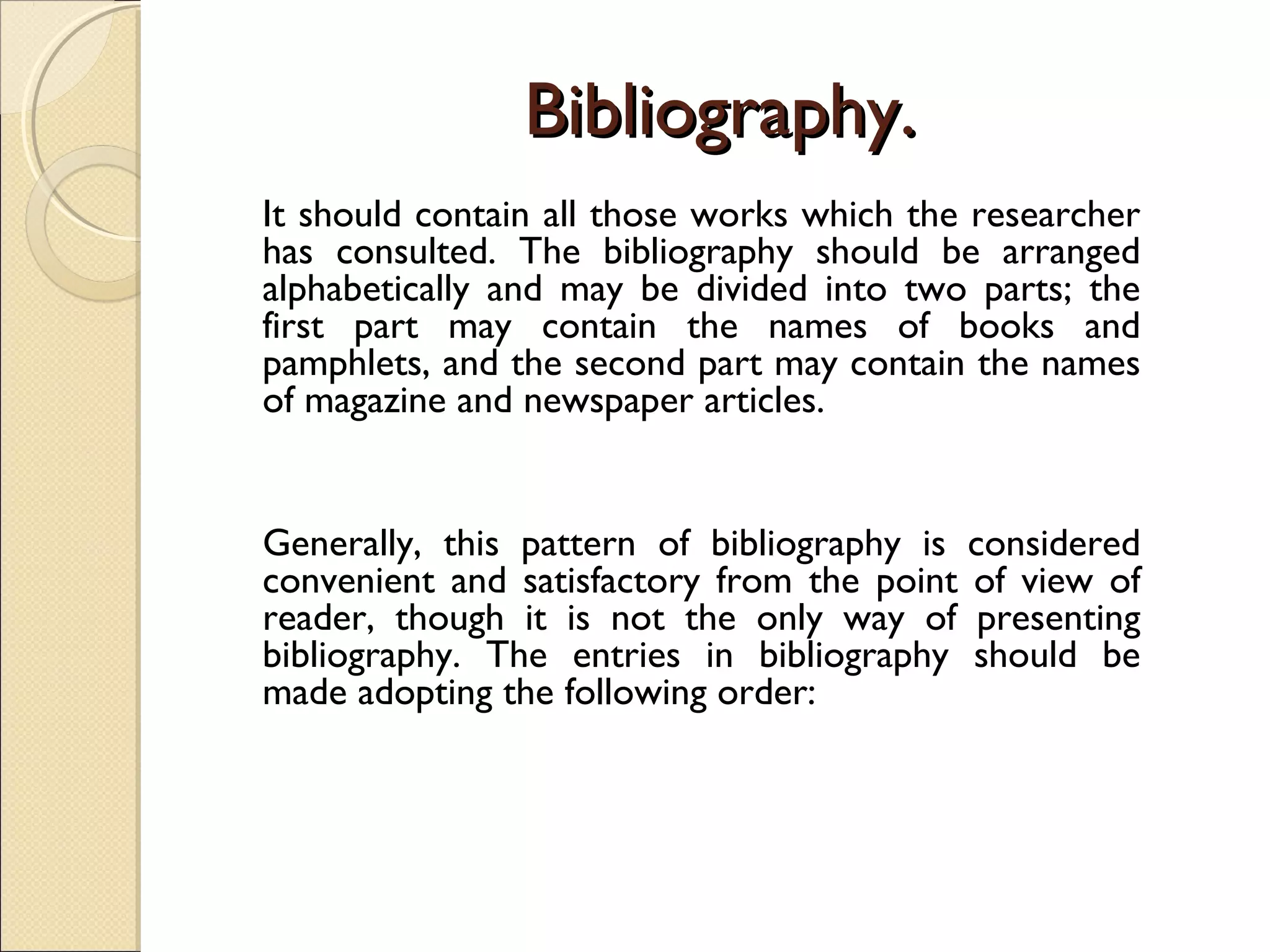 Sip report writing guidelines | PPT