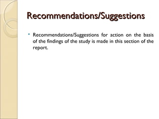 Sip report writing guidelines | PPT