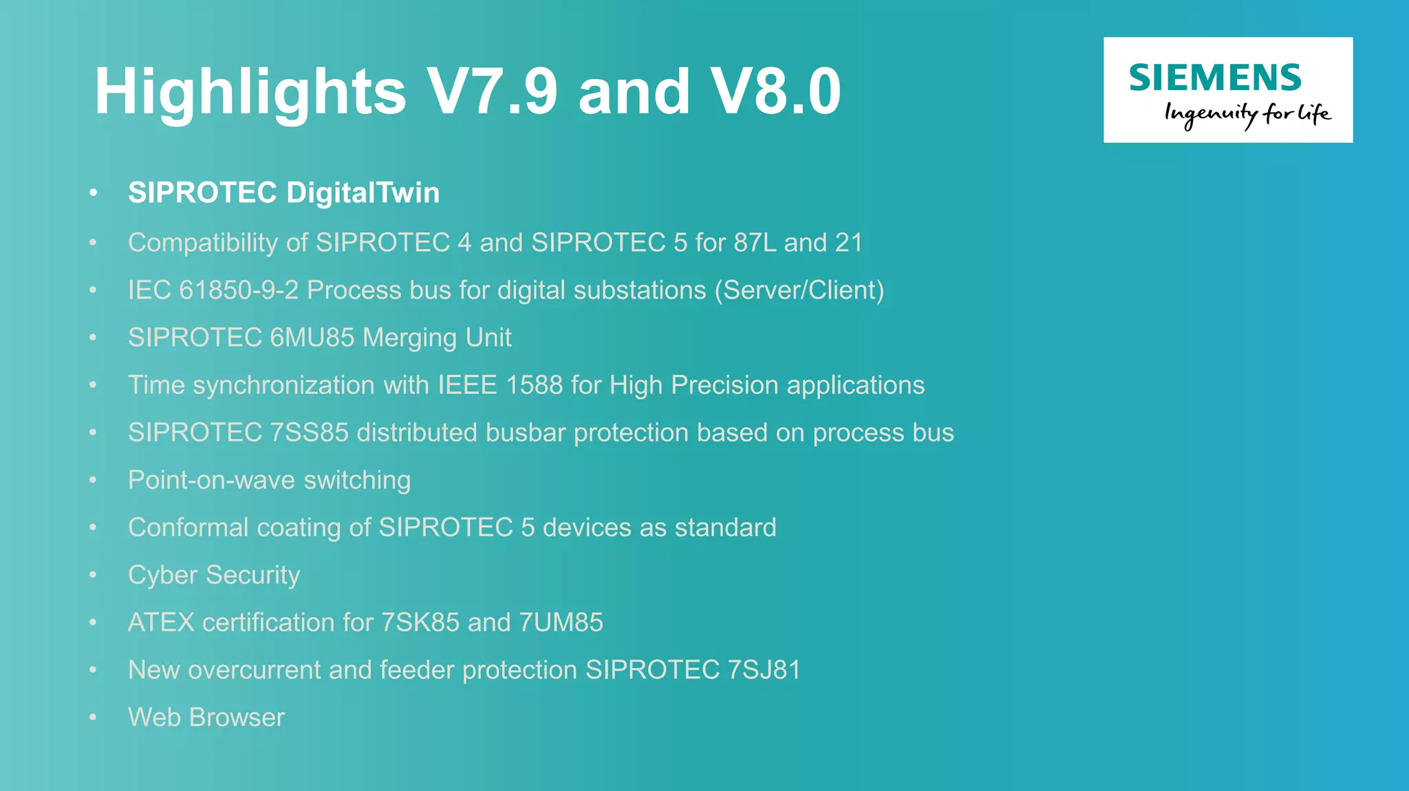 Siprotec 5 v7.9 v8.0 DigitalTwin | PDF