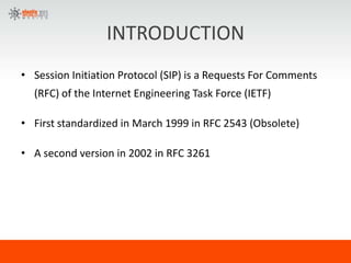 SIP security in IP telephony | PPTX