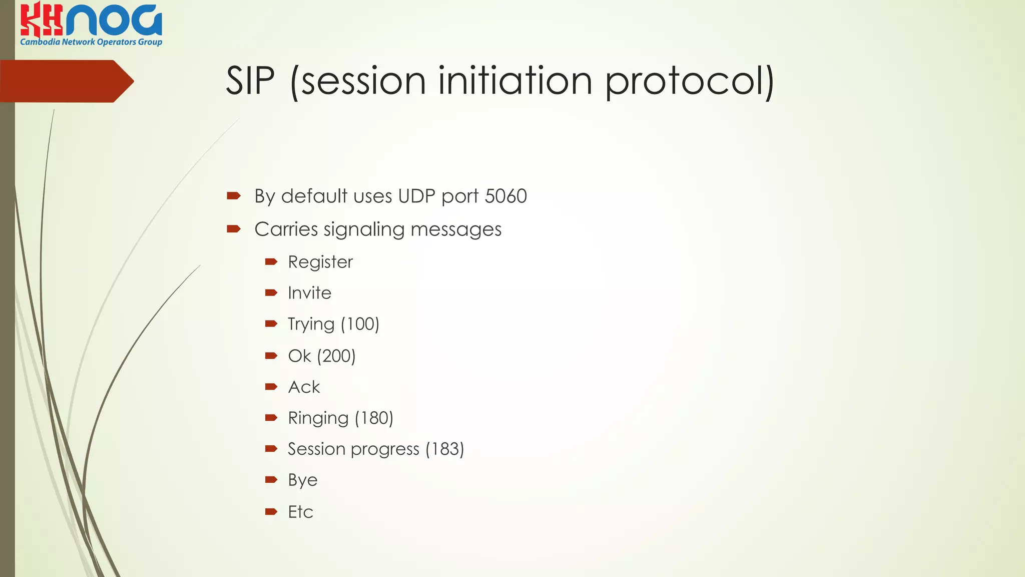 Sip Session Initiation Protocol Ppt