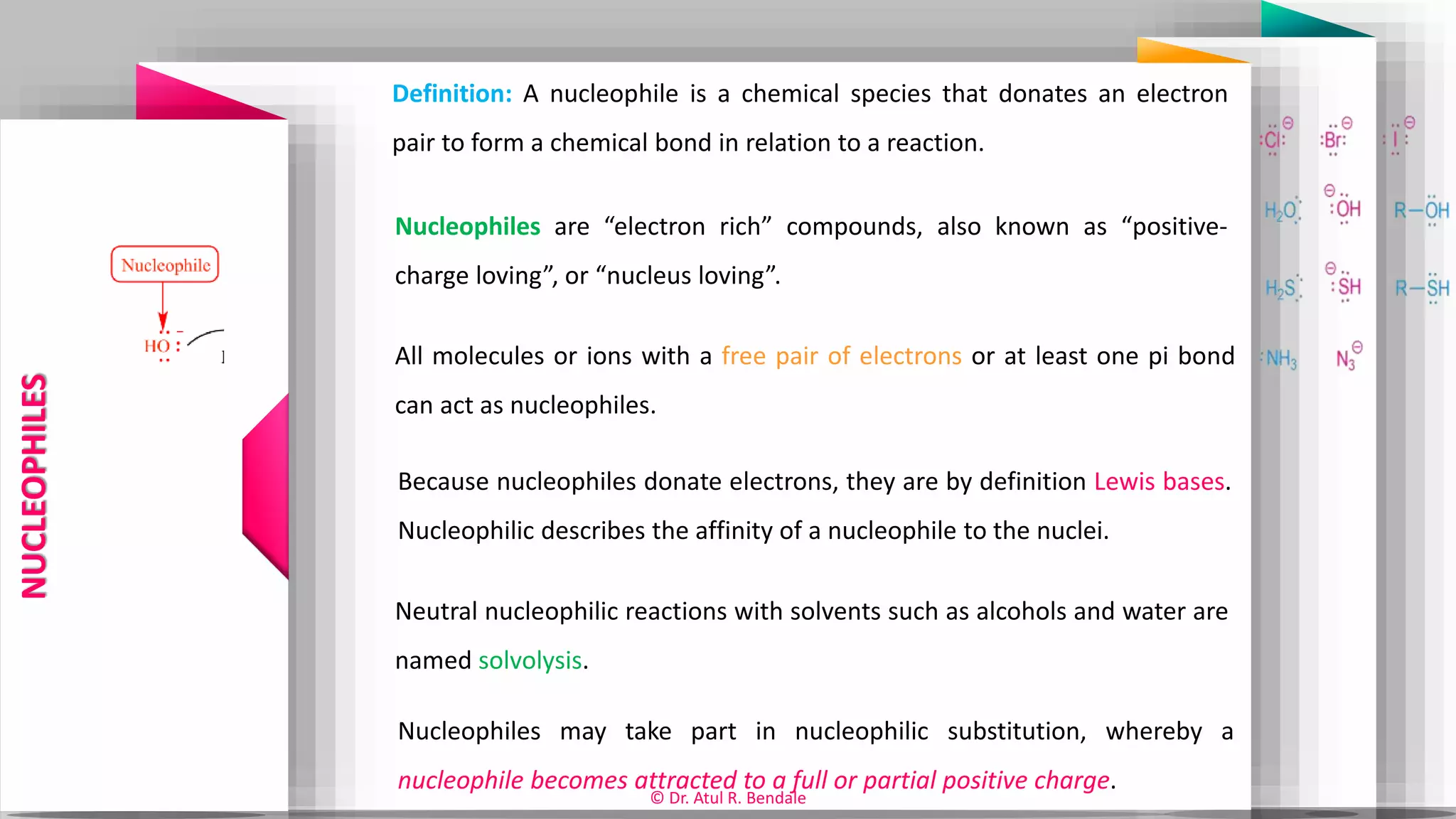 nucleophilic addition reaction sem ii poc i | PPSX