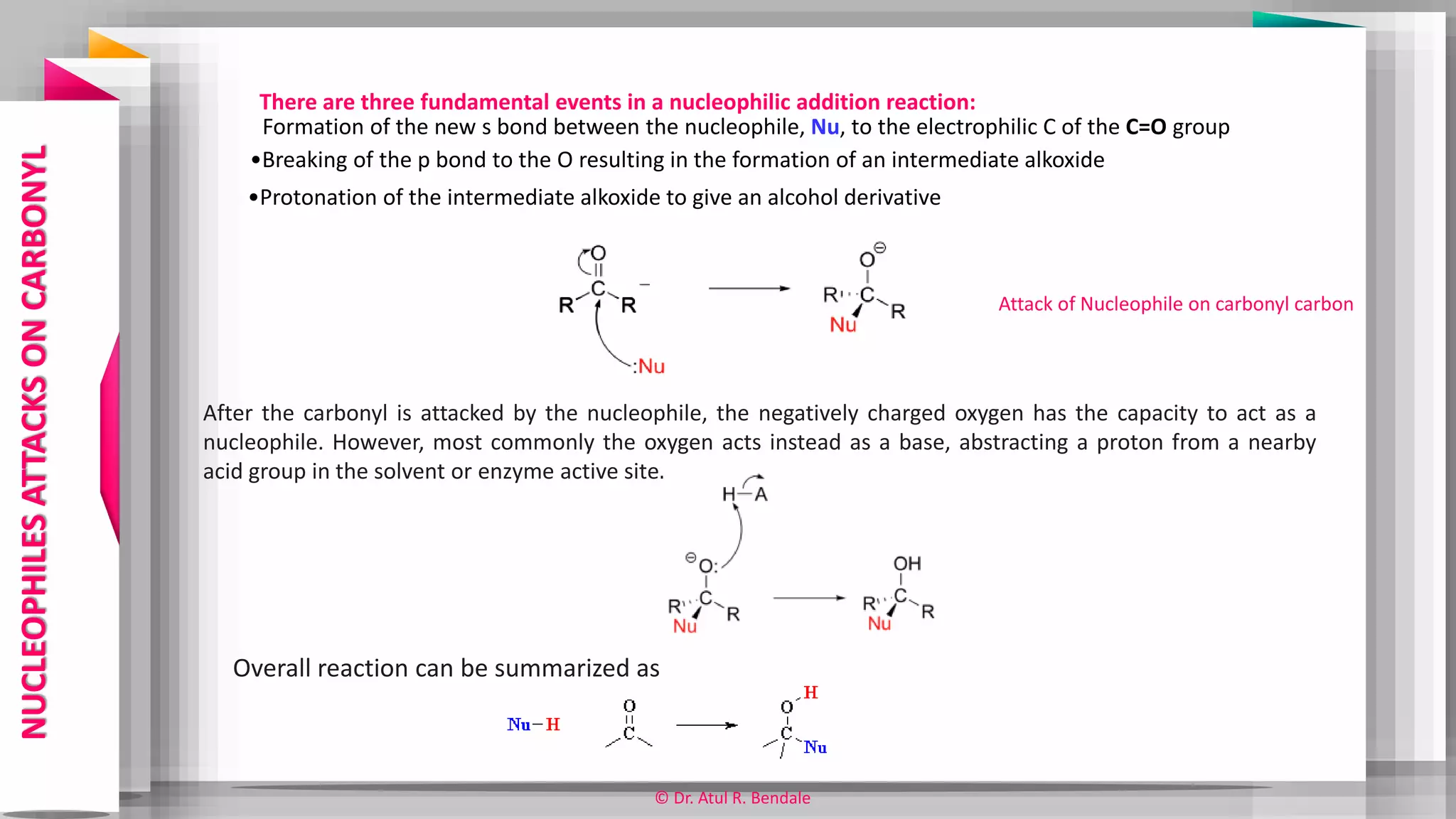nucleophilic addition reaction sem ii poc i | PPSX