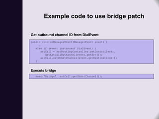 Using Asterisk in a SIP softswitch | PDF