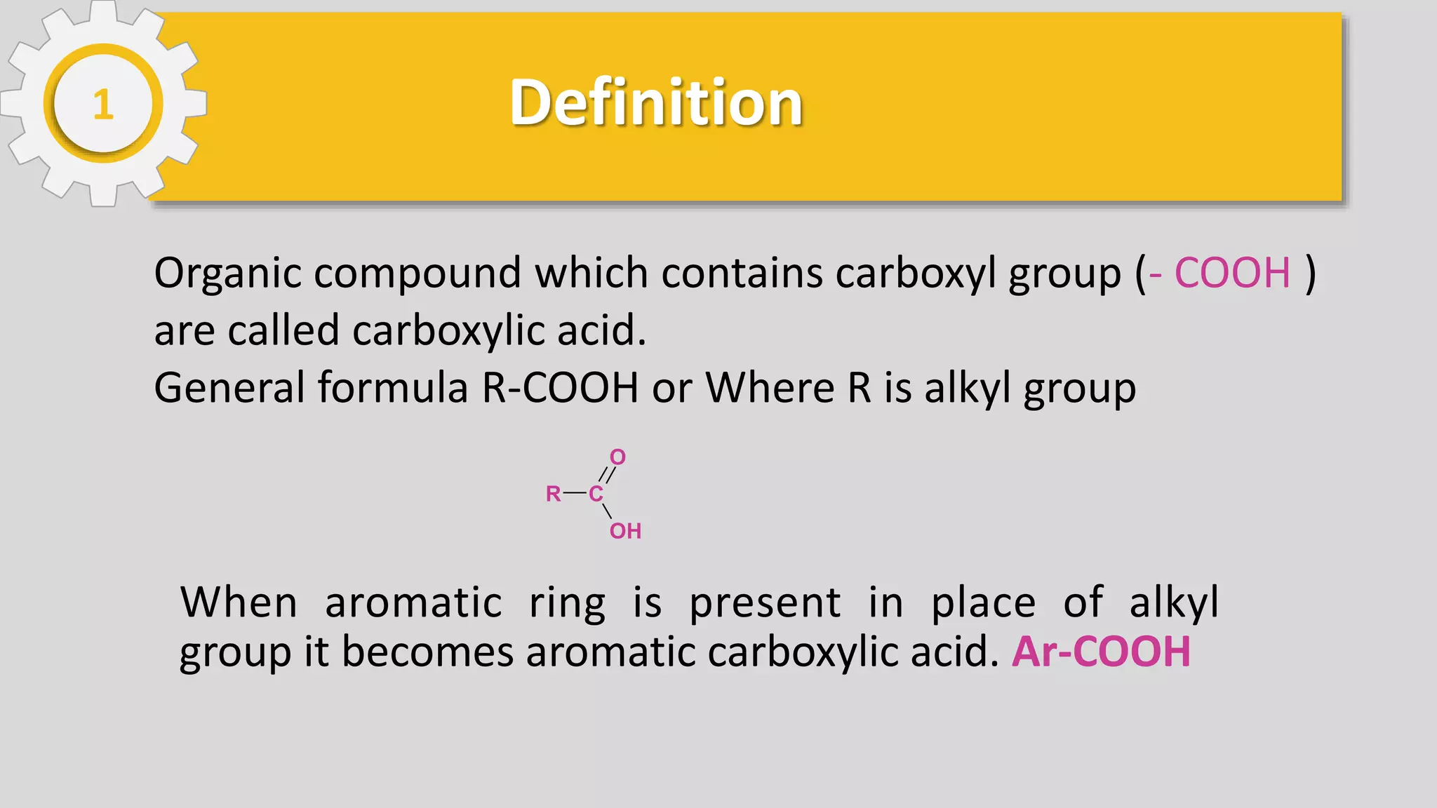 carboxylic acid sem ii poc 1 | PPSX