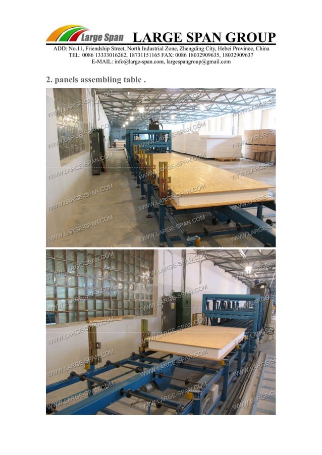Sips structural insulated panel gluing machine | PDF