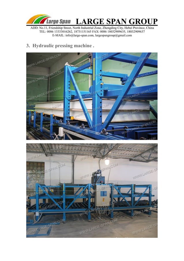 Sips structural insulated panel pressing machine | PDF