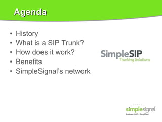 SImpleSignal SIP Trunking | PPT