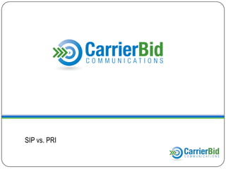 SIP vs PRI | PPTX
