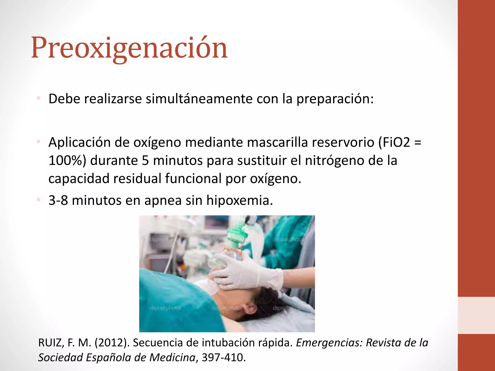 Secuencia de intubacion rapida | PPTX