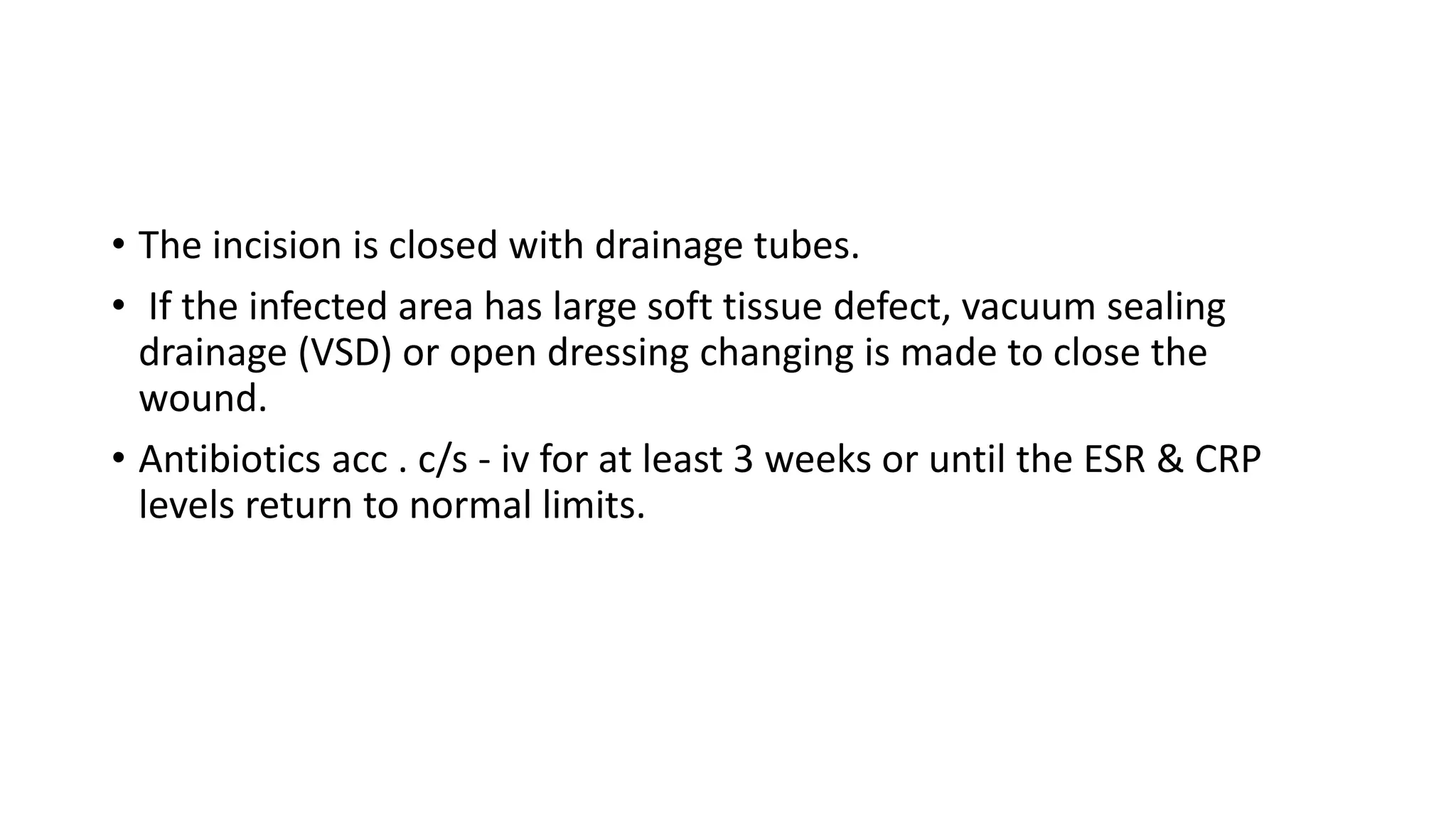L- shaped Corticotomy - osteomyelitis | PPT