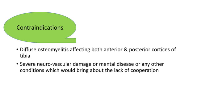 L- shaped Corticotomy - osteomyelitis | PPT