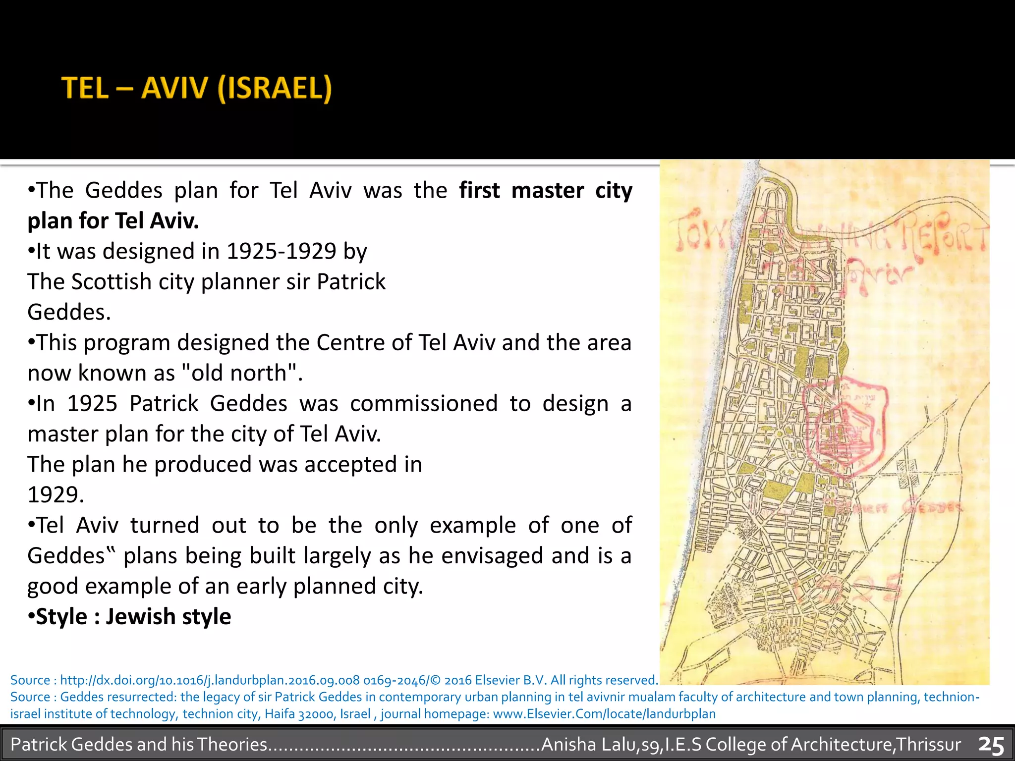 Sir.patrick geddes | PDF