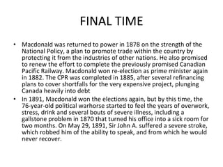 Sir John A -unit3 | PPT