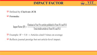 PRESENTATION ON SNIP, SJR, IPP, CITE SCORE-PPT.pptx