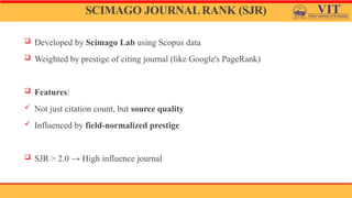 PRESENTATION ON SNIP, SJR, IPP, CITE SCORE-PPT.pptx