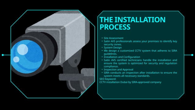 sira approved cctv company Dubai - Satin AVS .pptx