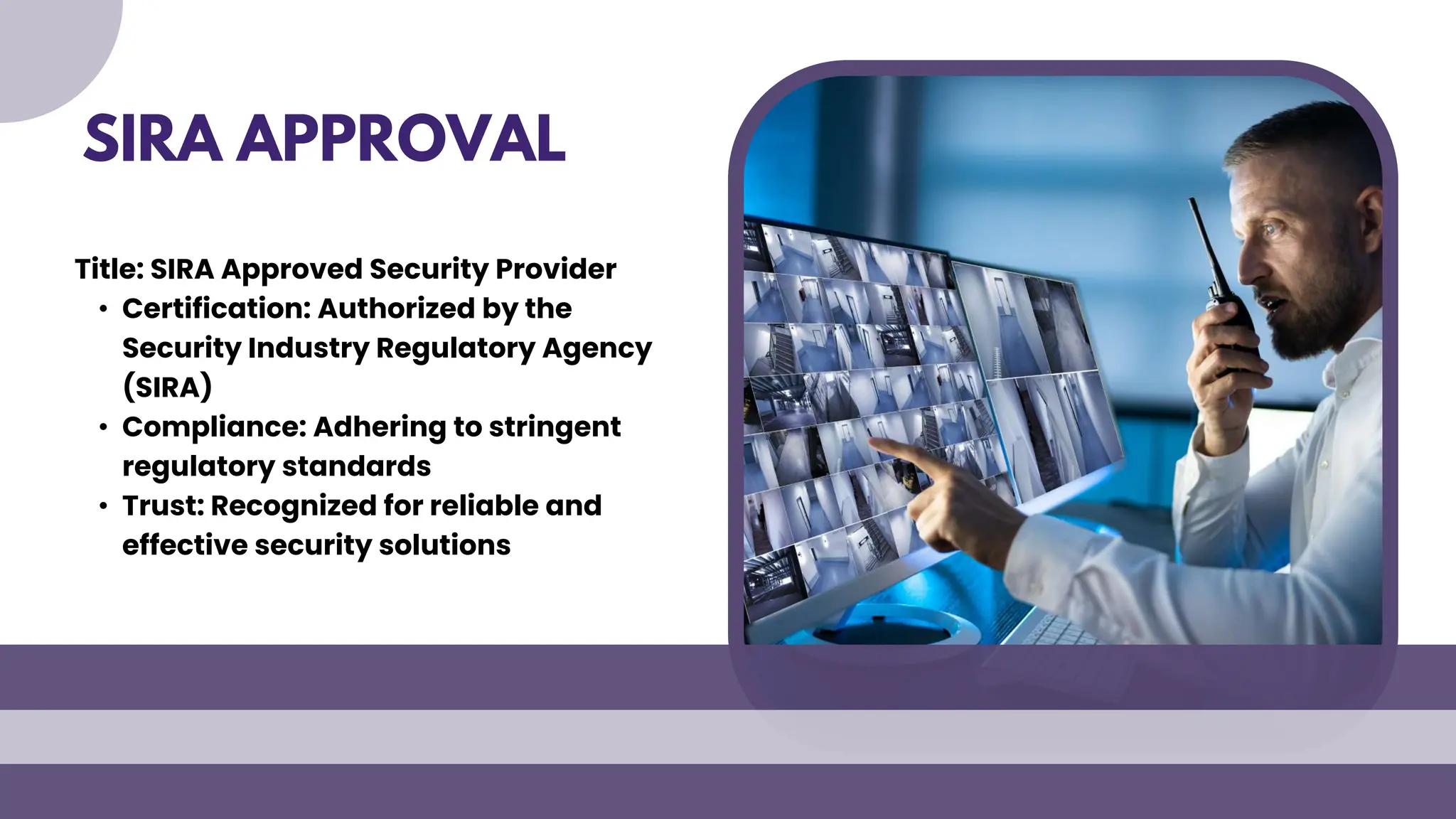 SIRA APPROVED COMPANY IN DUBAI- SATIN AVS | PPTX