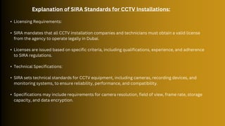 SATIN AVS -SIRA APPROVED CCTV COMPANY IN DUBAI | PPTX