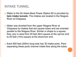 Sir adam beck hydropower project | PPTX | Power and Energy Industry ...