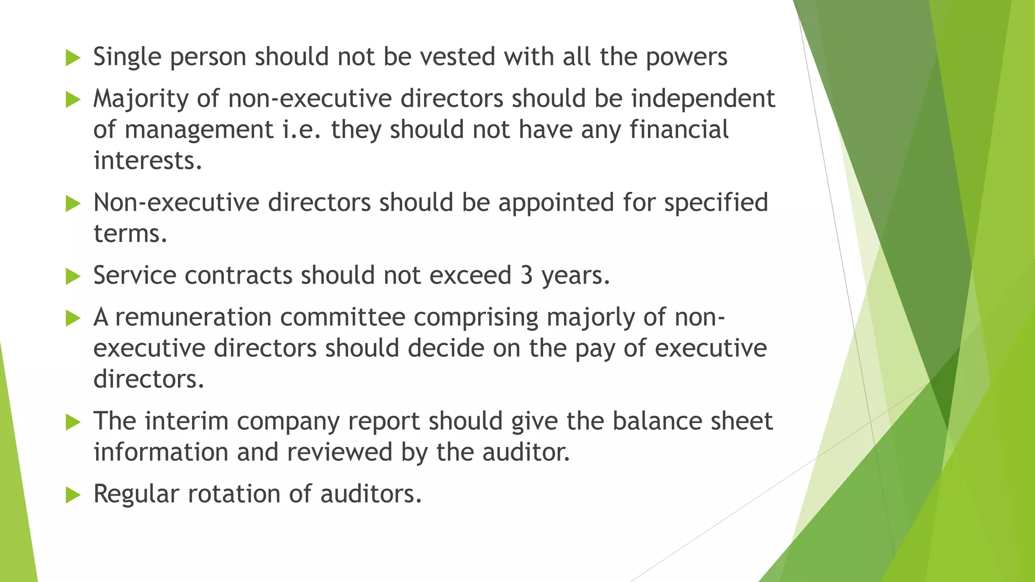 Sir adrian cadbury committee | PPTX