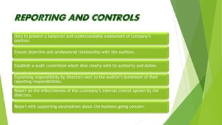 Sir adrian cadbury committee | PPTX